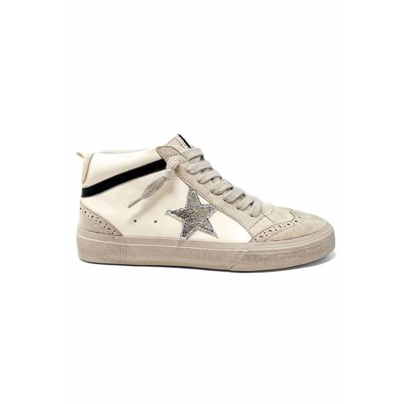 ShuShop | Shoes | New Shu Shop Paulina Sneaker In Cream | Poshmark